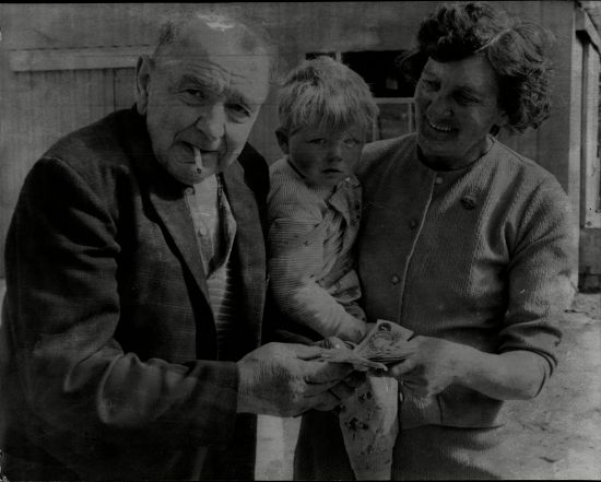 Joseph Simcock Wife Mrs Hilda Eileen Editorial Stock Photo - Stock ...