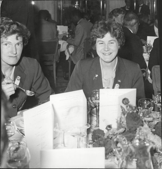 Evening News Dinner Dorchester Athlete Norma Editorial Stock Photo ...