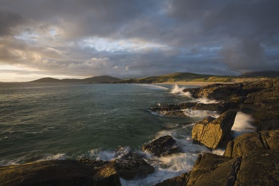 Sunset Traigh Lar Horgabost Scotland Uk Editorial Stock Photo - Stock ...