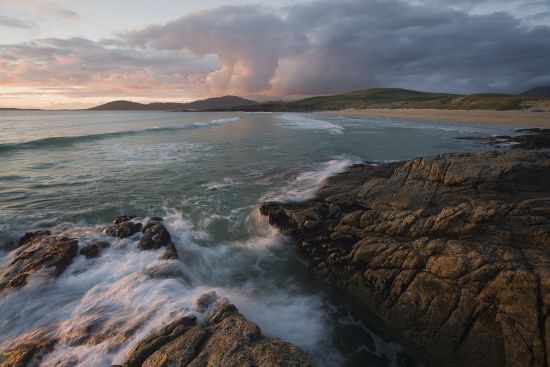Sunset Traigh Lar Horgabost Scotland Uk Editorial Stock Photo - Stock ...