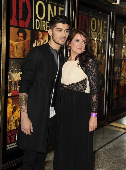 Zayn Malik Mother Tricia Malik Editorial Stock Photo - Stock Image ...