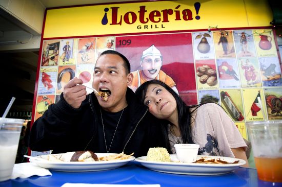 Loteria Mexican Grill Los Angeles Usa Editorial Stock Photo - Stock ...