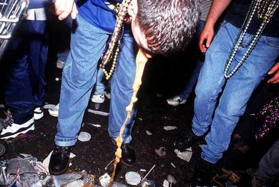 Person Vomiting Carnival New Orleans America Editorial Stock Photo ...