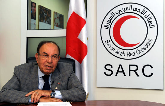 President Syrian Arab Red Crescent Sarc Editorial Stock Photo - Stock ...