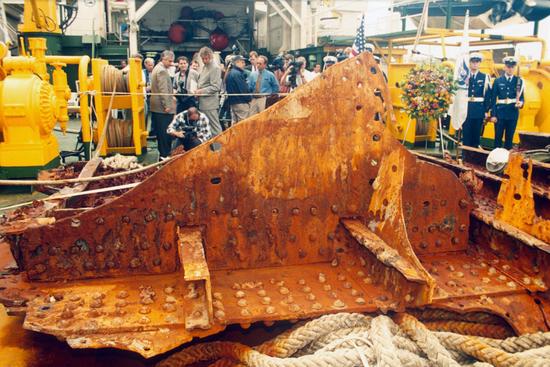 Section Titanics Hull Which Raised Has Editorial Stock Photo - Stock ...