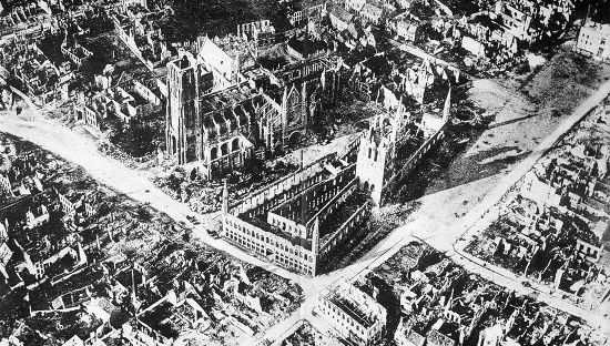 Aerial View Bombing Mustard Gas Factory Editorial Stock Photo - Stock ...
