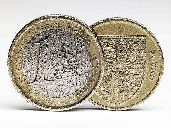 Euro Coin Front Pound Coin Editorial Stock Photo - Stock Image ...