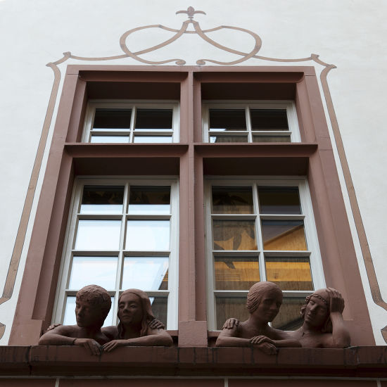 Window Sculpted Figures Market Place Marktplatz Editorial Stock Photo ...