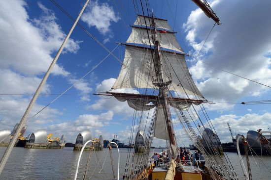 Morgenster Dutch Brig Type Tall Ship Editorial Stock Photo - Stock ...