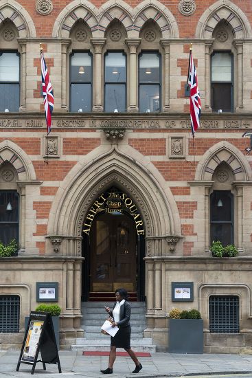 Albert Square Chop House Manchester England Editorial Stock Photo ...