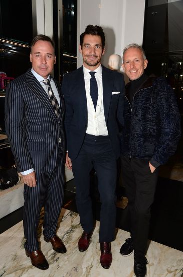 David Furnish David Gandy Patrick Cox Editorial Stock Photo - Stock ...