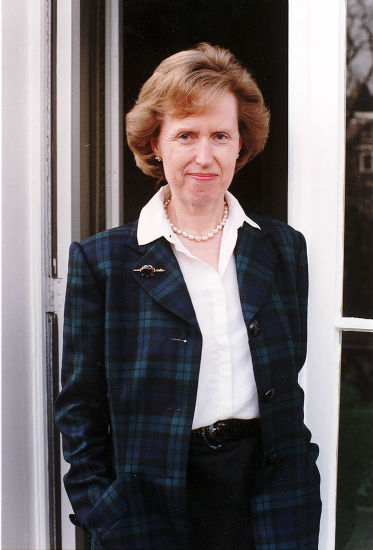 Lady Jane Williams Former Secretary Winston - Foto de stock de ...