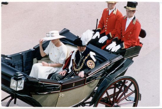 Prince Charles Diana Princess Wales Carriage Editorial Stock Photo ...
