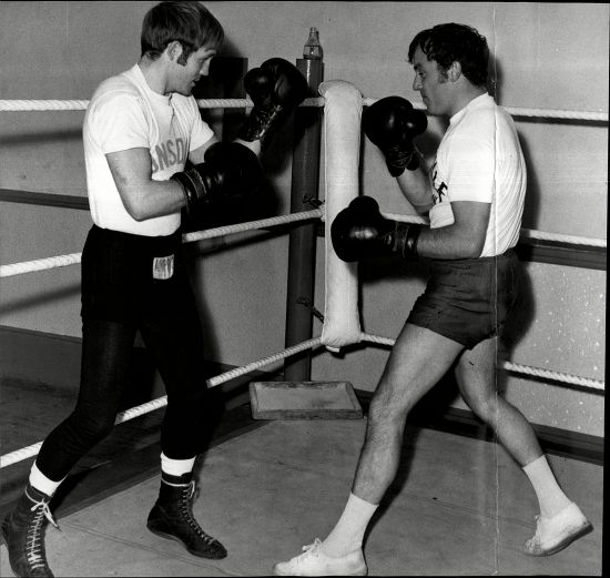 Boxer Alan Rudkin Left Training Ring Editorial Stock Photo - Stock ...