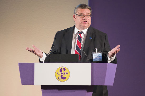 Timo Soini Leader True Finns Party Editorial Stock Photo - Stock Image ...