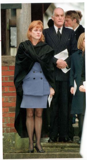 Sarah Duchess York Her Father Major Editorial Stock Photo - Stock Image ...