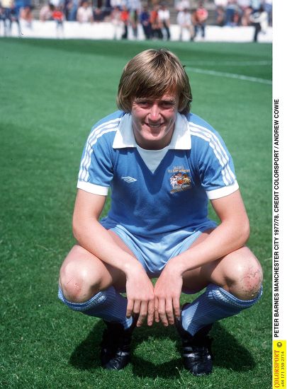 Peter Barnes Manchester City 197778 Great Editorial Stock Photo - Stock ...
