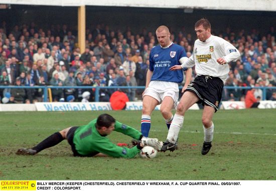 Billy Mercer Keeper Chesterfield Chesterfield V Editorial Stock Photo ...