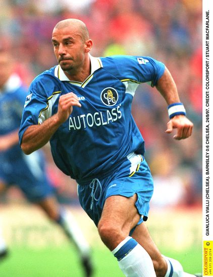 Gianluca Vialli Chelsea Barnsley 06 Chelsea Editorial Stock Photo ...