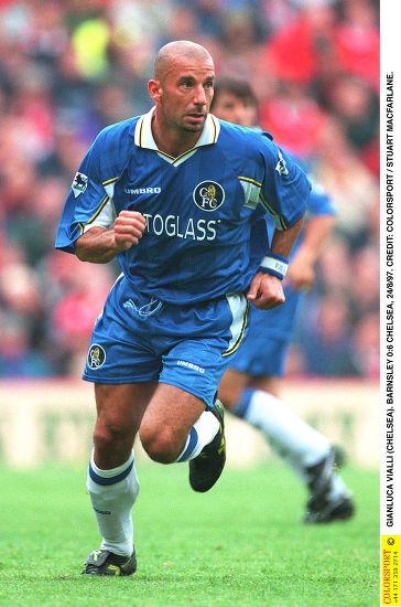 Gianluca Vialli Chelsea Barnsley 06 Chelsea Editorial Stock Photo ...