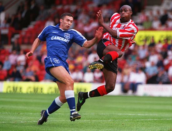Lloyd Owusu Brentford Andy Farrell Rochdale Editorial Stock Photo ...