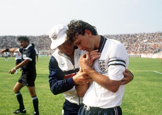 Bryan Robson Shoulder Injury England V Editorial Stock Photo - Stock ...