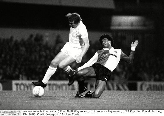 Graham Roberts Tottenham Ruud Gullit Feyenoord Editorial Stock Photo ...
