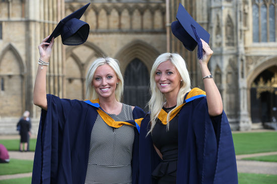 Identical Twins Sam Left Becky Wycherley Editorial Stock Photo - Stock ...