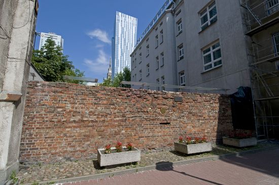 Surviving Fragment Infamous Wall Built By - Foto de stock de contenido ...