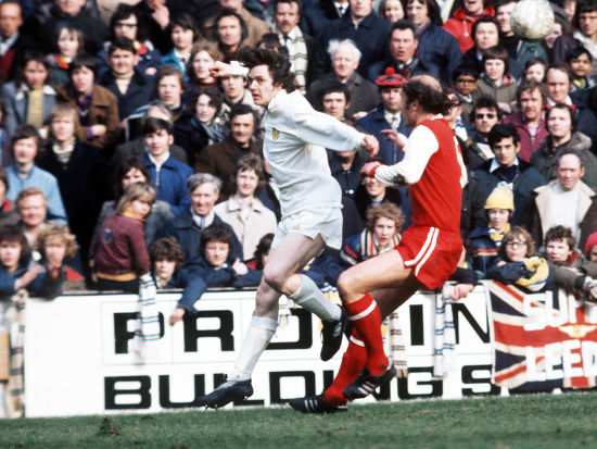 Duncan Mckenzie Leeds Terry Mancini Arsenal Editorial Stock Photo ...
