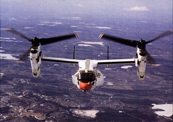 V22 Osprey Tiltrotor Aircraft 38foot Rotor Editorial Stock Photo ...