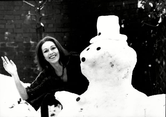 Patricia Ruanne Ballerina Snowman Editorial Stock Photo - Stock Image ...