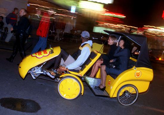 Bug Bug Rickshaw Service Soho London Editorial Stock Photo - Stock ...