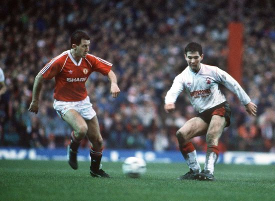 Ralph Milne Utd Nigel Clough Forest Editorial Stock Photo - Stock Image ...
