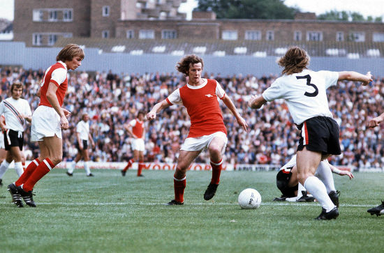 Liam Brady Arsenal Alex Cropley Left Editorial Stock Photo - Stock ...