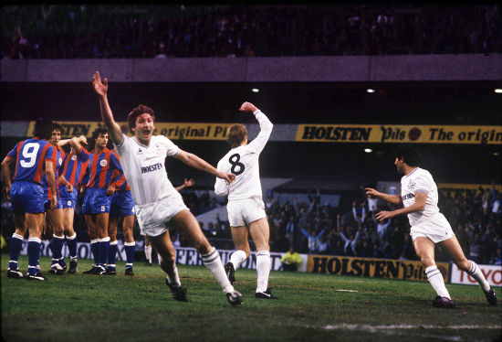 Mark Falco Spurs Celebrates Micky Hazards Editorial Stock Photo - Stock ...