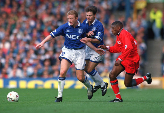 David Burrows Anders Limpar Everton Impey Editorial Stock Photo - Stock ...