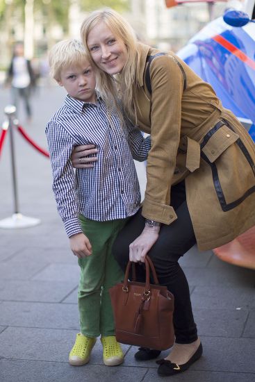 Jade Parfitt Her Son Jackson Editorial Stock Photo - Stock Image ...