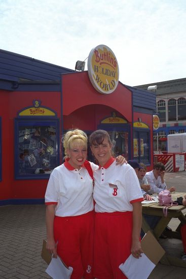Staff Butlins Somerwest World Holiday Camp Editorial Stock Photo ...