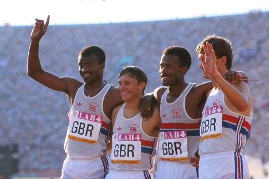 Athletics Los Angeles Olympics 1984 Mens Editorial Stock Photo - Stock ...