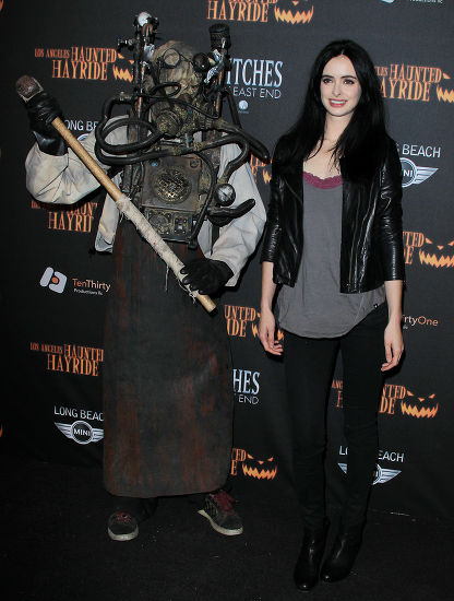 Krysten Ritter Scary Character Editorial Stock Photo - Stock Image ...