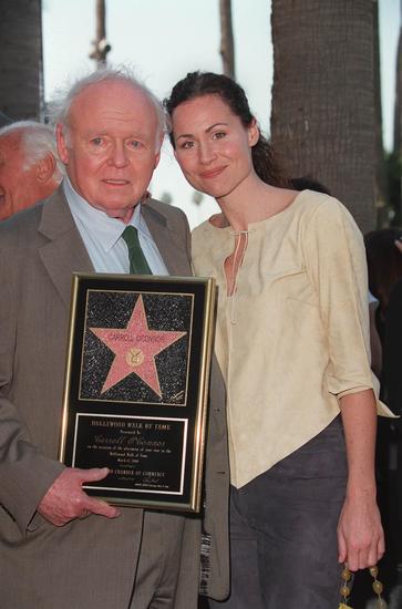 Acting Legend Carroll Oconnor Honoured On Editorial Stock Photo - Stock ...