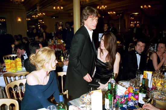 Mick Jagger Saffron Burrows 2000 Orange Editorial Stock Photo - Stock ...
