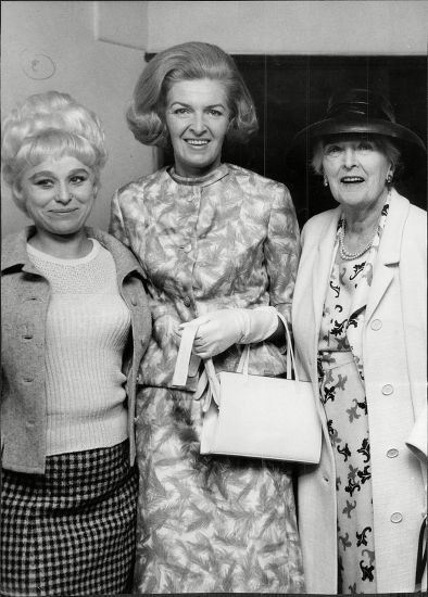 Actress Aviator Sheila Scott Centre Actress Editorial Stock Photo ...