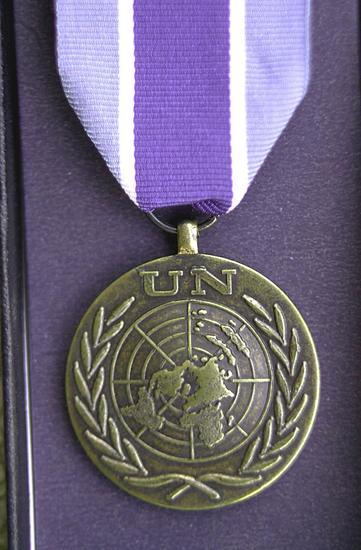 Un Campaign Medal Which Ruc Chief Editorial Stock Photo - Stock Image ...