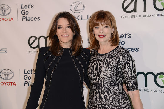 Marianne Williamson Frances Fisher Editorial Stock Photo - Stock Image ...