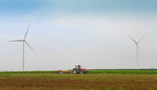 Wind Turbines Essex Built By Bayware Editorial Stock Photo - Stock ...