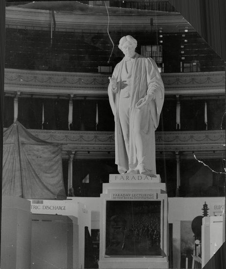 Statue Famous Inventor Electricity Michael Faraday Editorial Stock ...