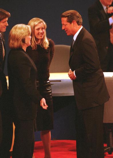 Al Gore Wife Tipper Daughter Karenna Editorial Stock Photo - Stock ...