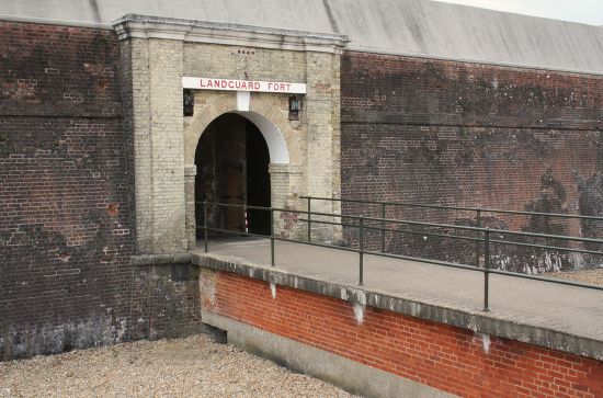Entrance Coastal Fort Landguard Fort Landguard Editorial Stock Photo ...